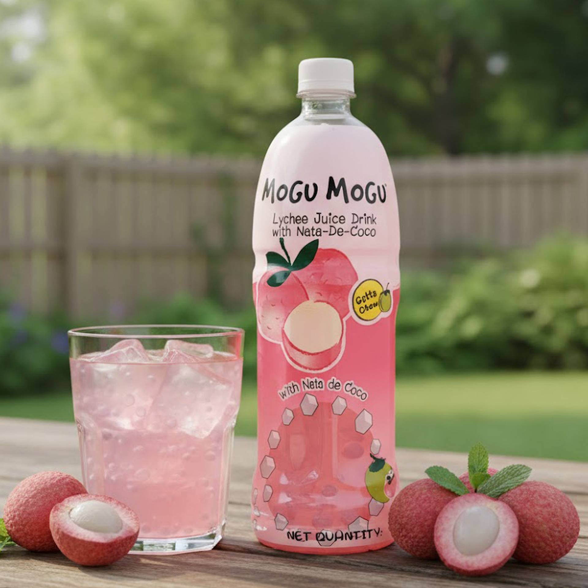 Buy Mogu Mogu Lychee Juice 25% with Nata De Coco 1ltr Online (1 ltr x 4 ...