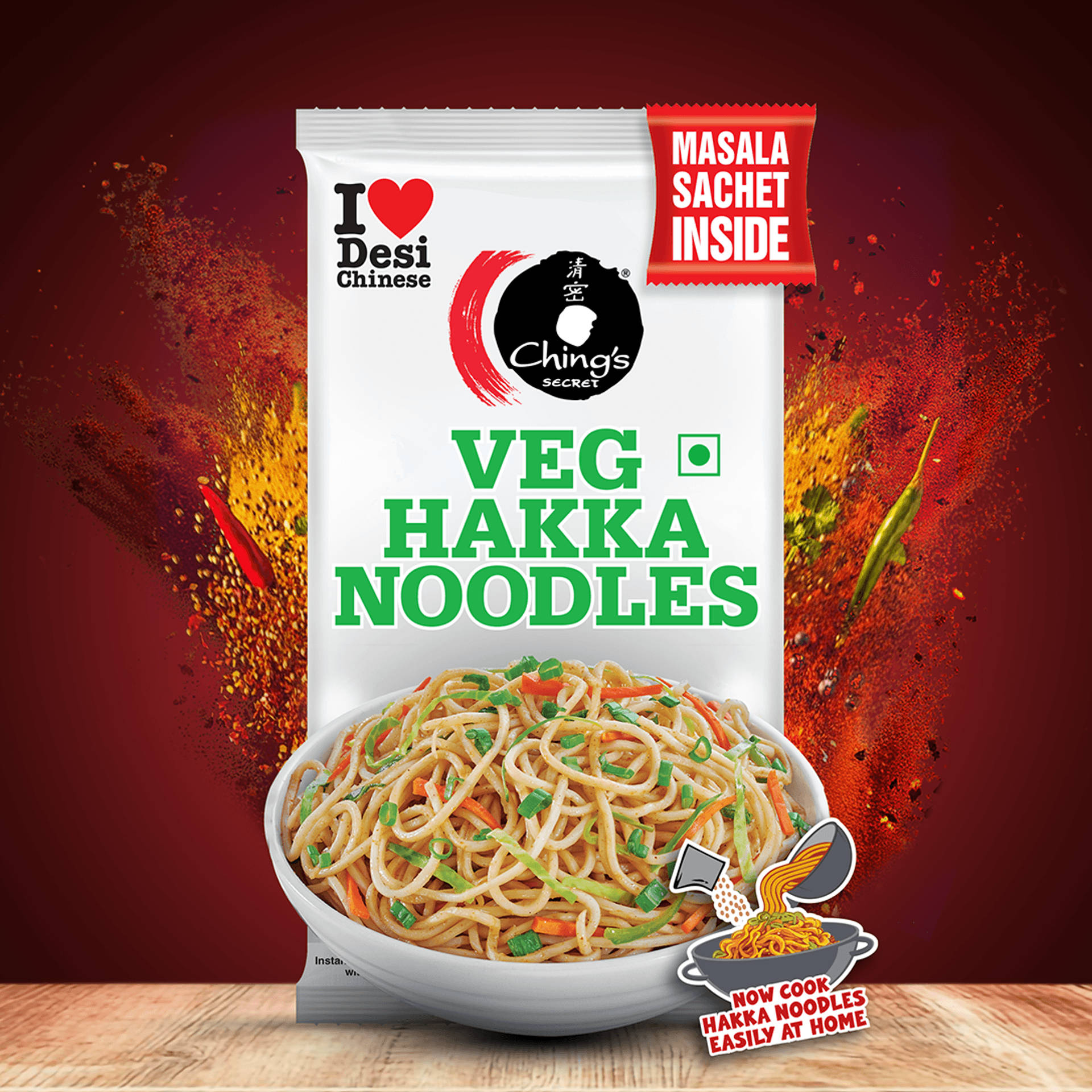 Hakka Noodles Packet Chings