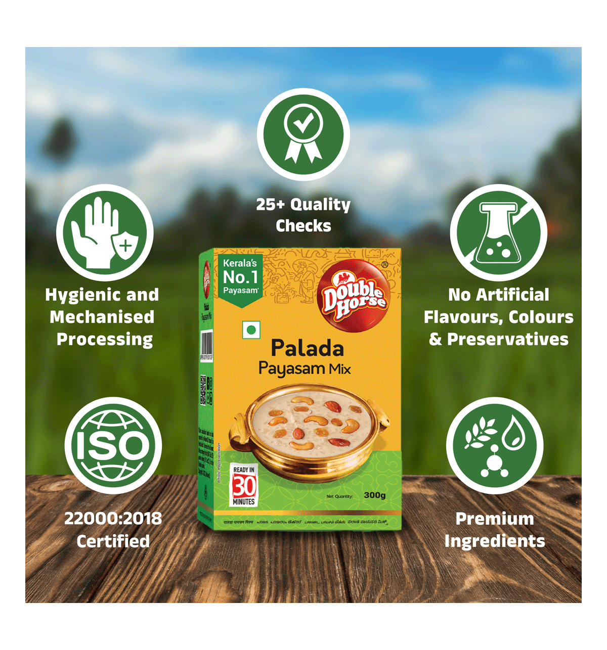 palada payasam mix hs code