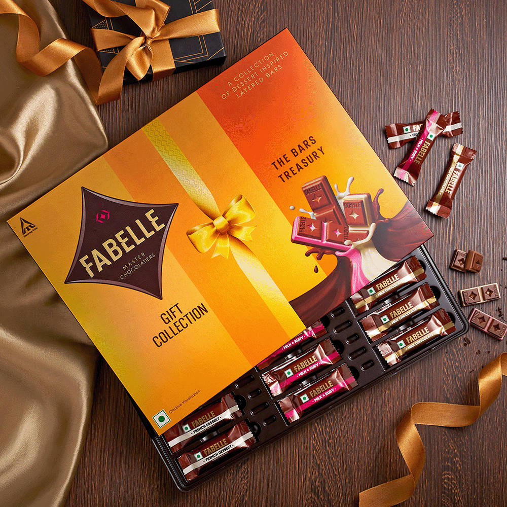 Buy Fabelle The Bars Treasury Giftpack of 24 Assorted Chocolates Online ...