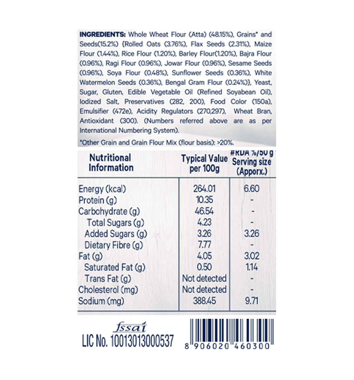 Buy Harvest Gold- Multigrain Bread- 13 Grains & Seeds (Zero Maida ...