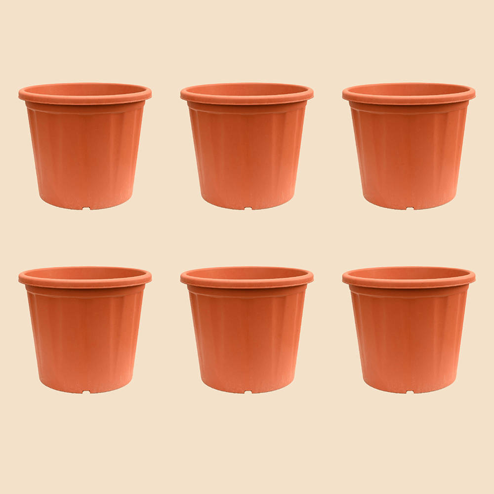 Buy Ugaoo UV Treated Gardening Plastic Pots and Planters for Plants (10 ...