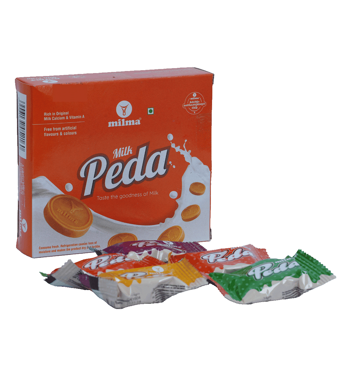 milma peda packet