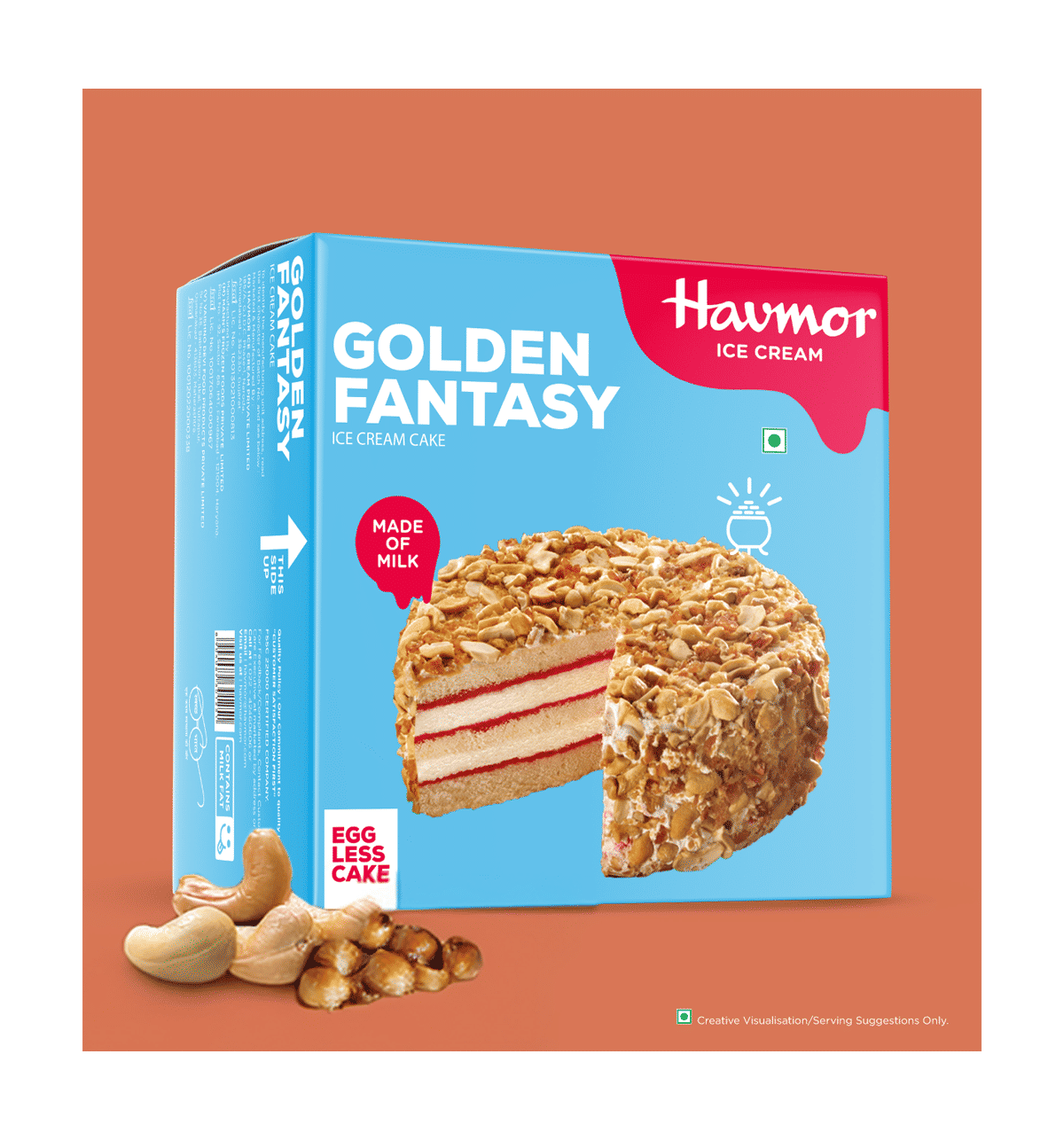 Buy Havmor Golden Fantacy Ice Cream Cake Online () At Best Price