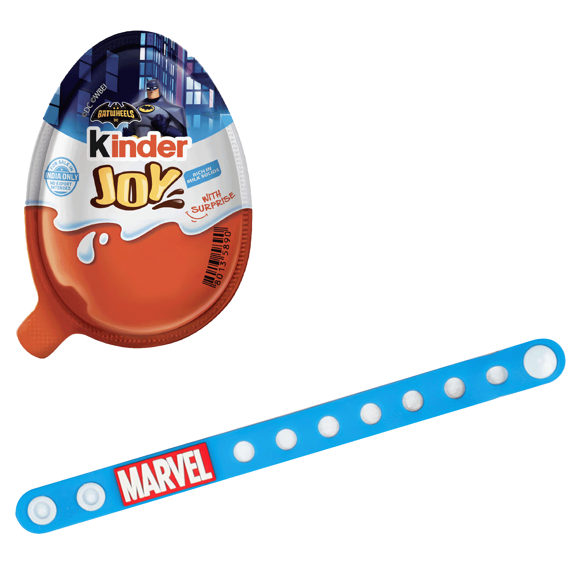 Buy Kinder Joy Blue Single Pack & Shree Rakhi DIY Marvel Avengers ...