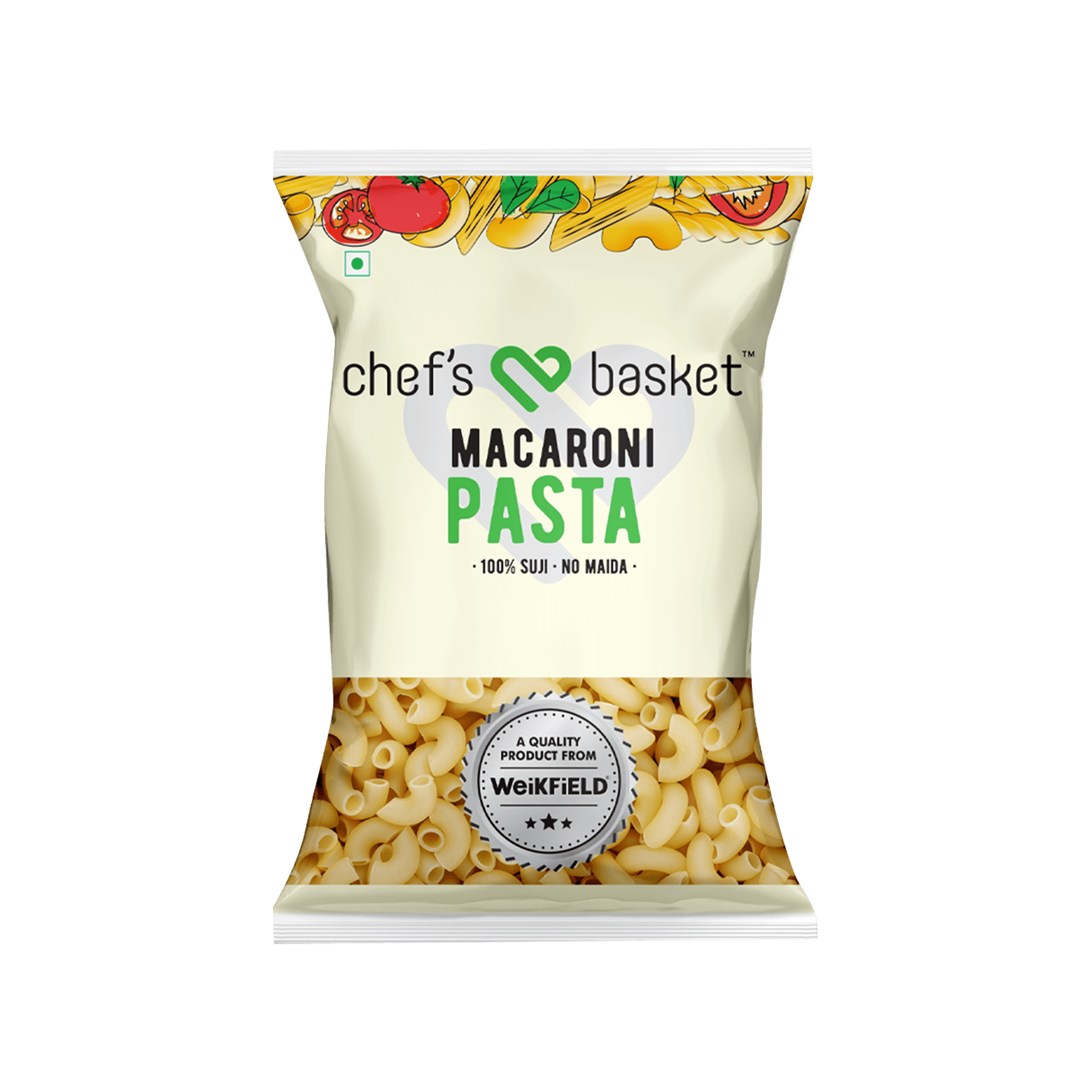 Buy Chef's Basket Macaroni Pasta| Durum Wheat Semolina|Rich in Protein ...