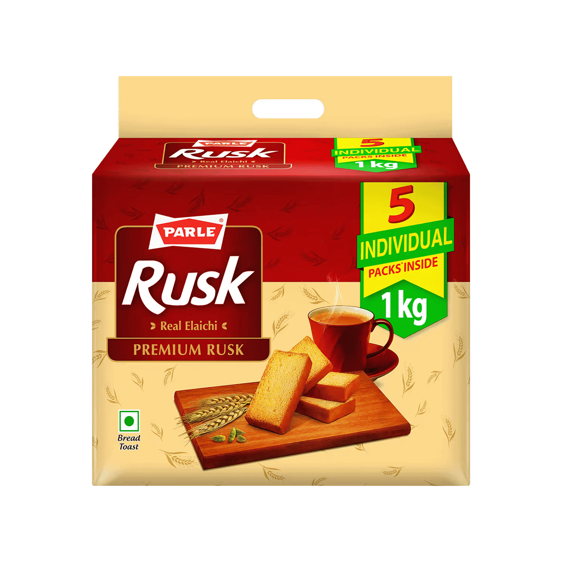 Buy Parle Elaichi Rusk Pouch Online (1 kg) At Best Price