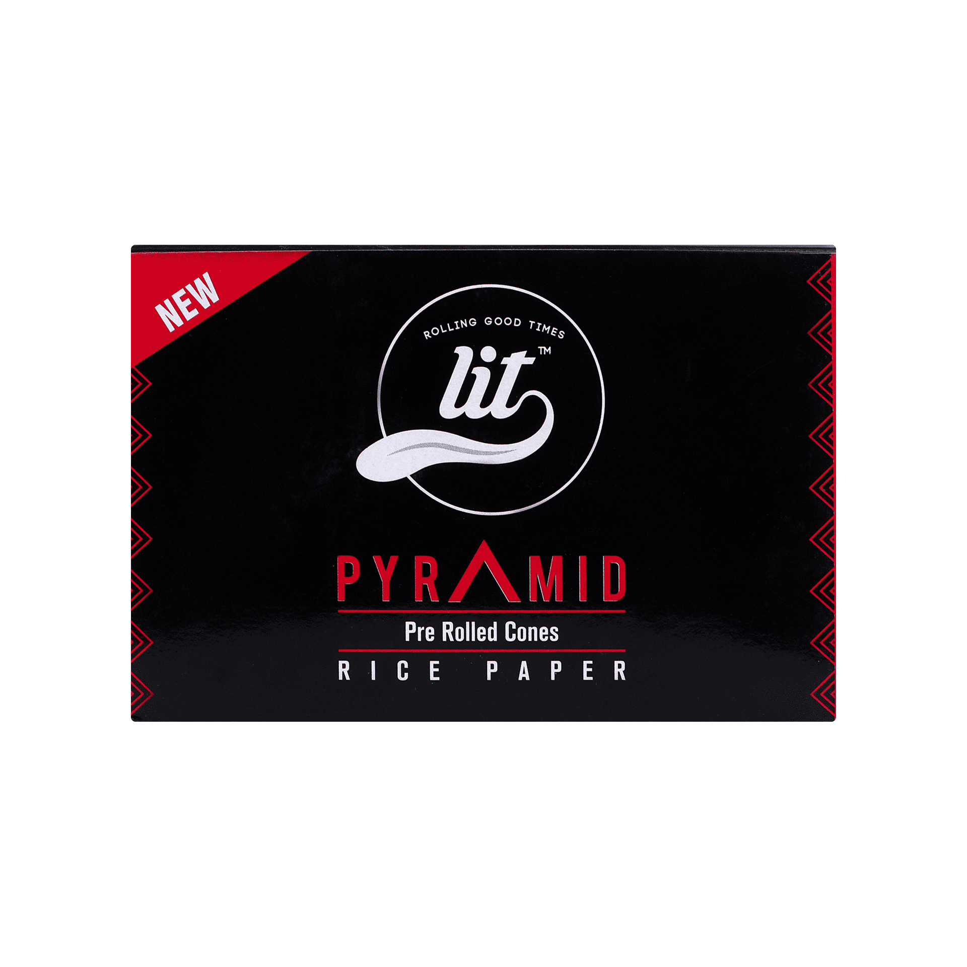 Buy LIT Pyramid Pre Rolled Cones Rice Paper White Set of - 32 Online (1 ...