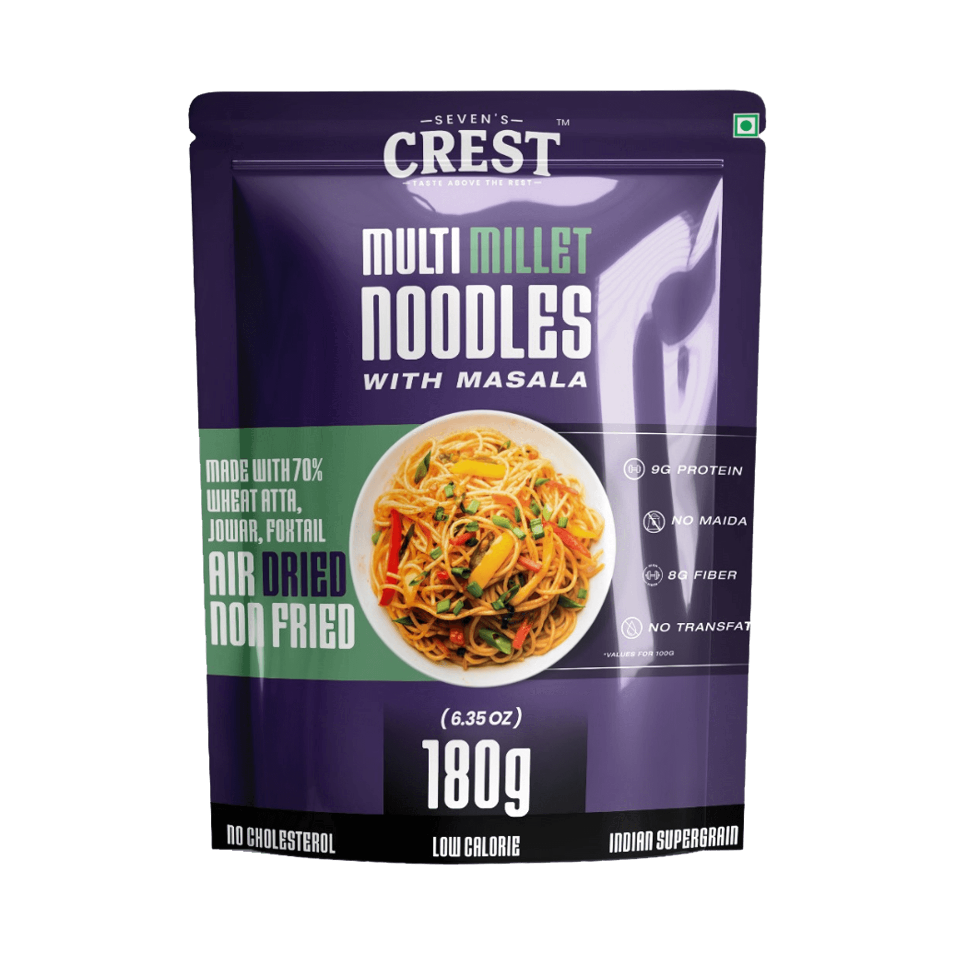 Buy Seven's Crest Multi Millet Noodles With Masala Online () At Best Price
