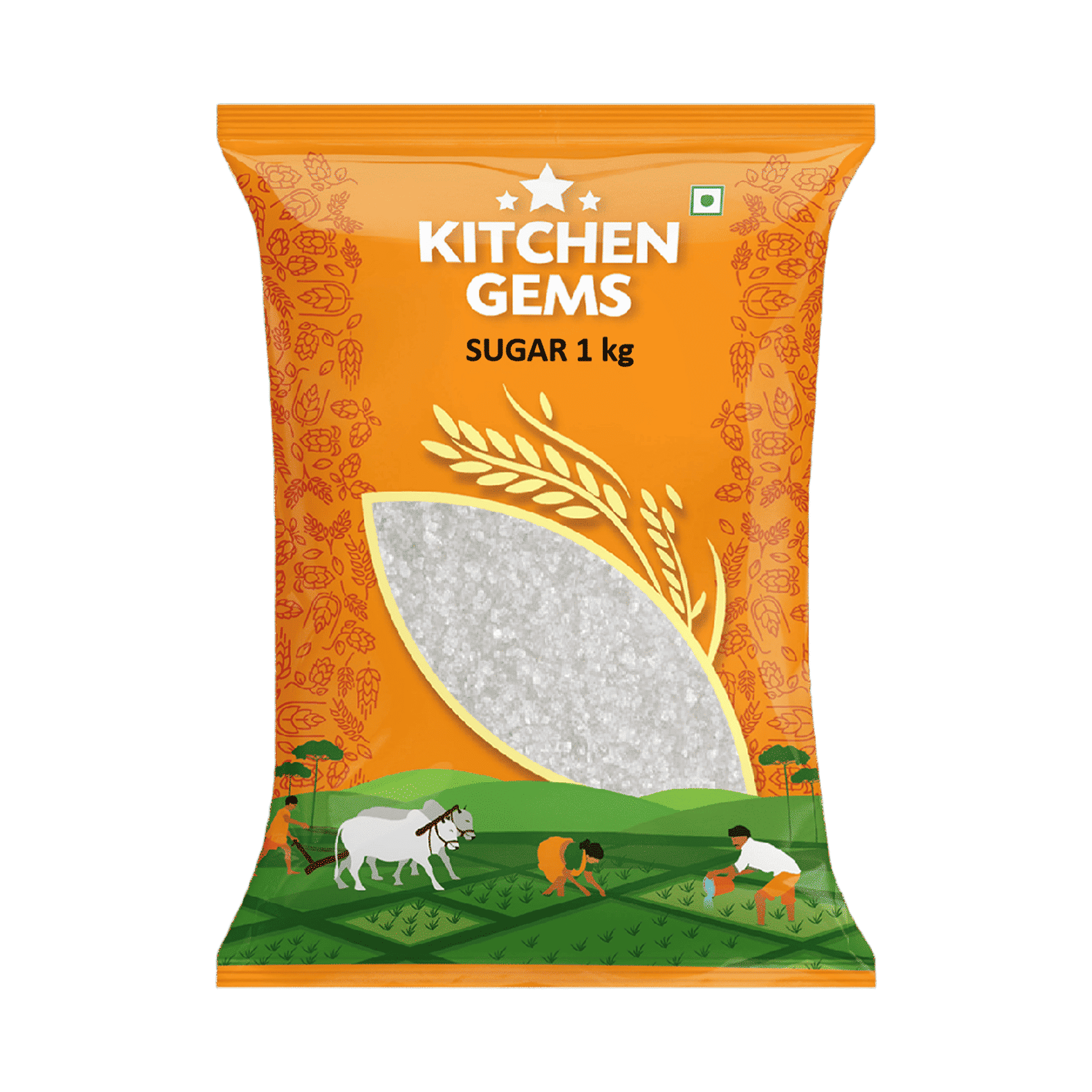 Buy KITCHEN GEMS Sugar (Small) Online (1 kg) At Best Price