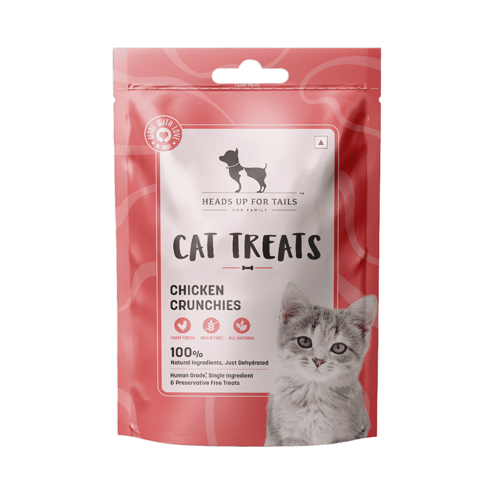 Buy HUFT Chicken Crunchies Cat Treats Online (35 g) At Best Price