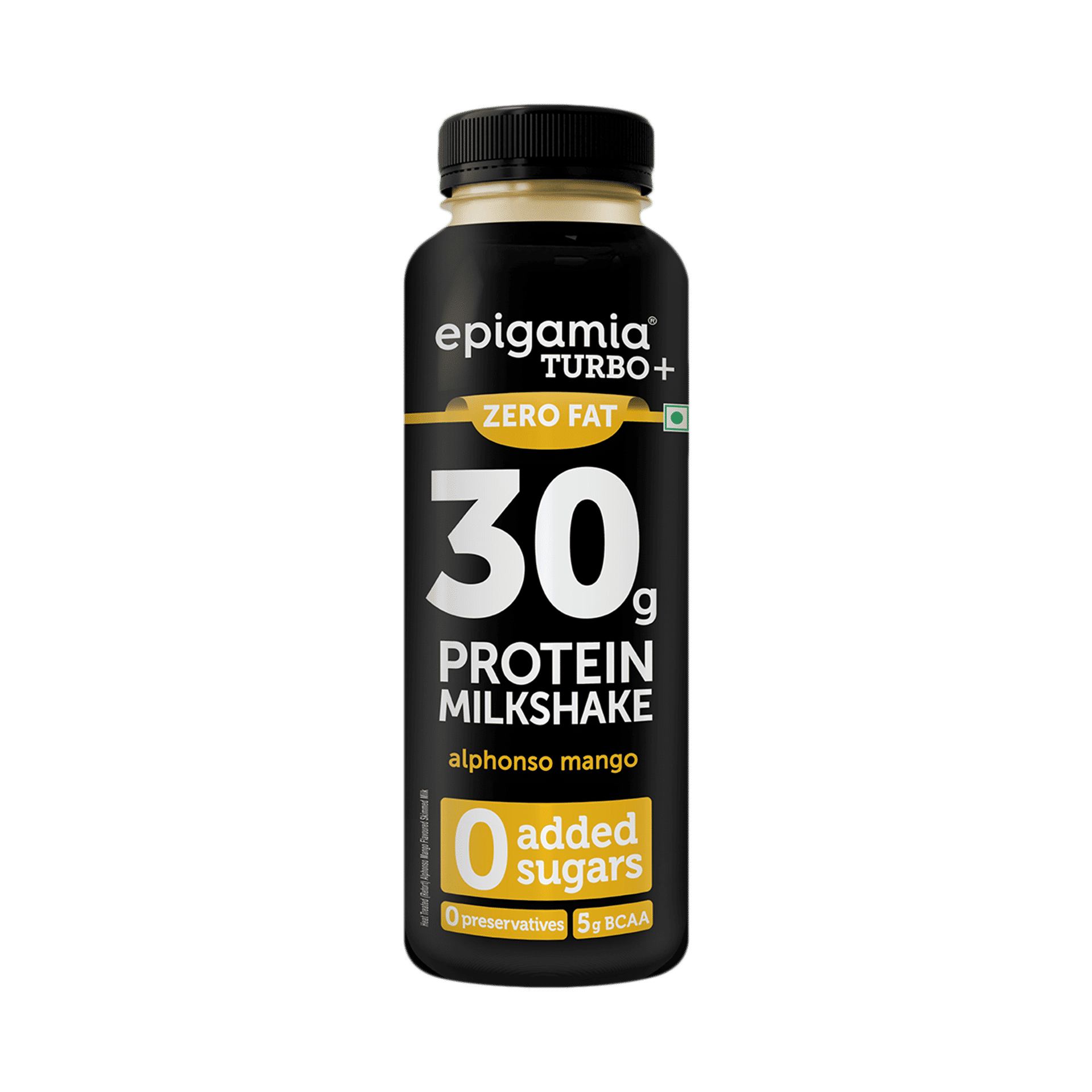 Buy Epigamia Turbo 30g Protein Milkshake Alphonso Mango Online (250 ml ...