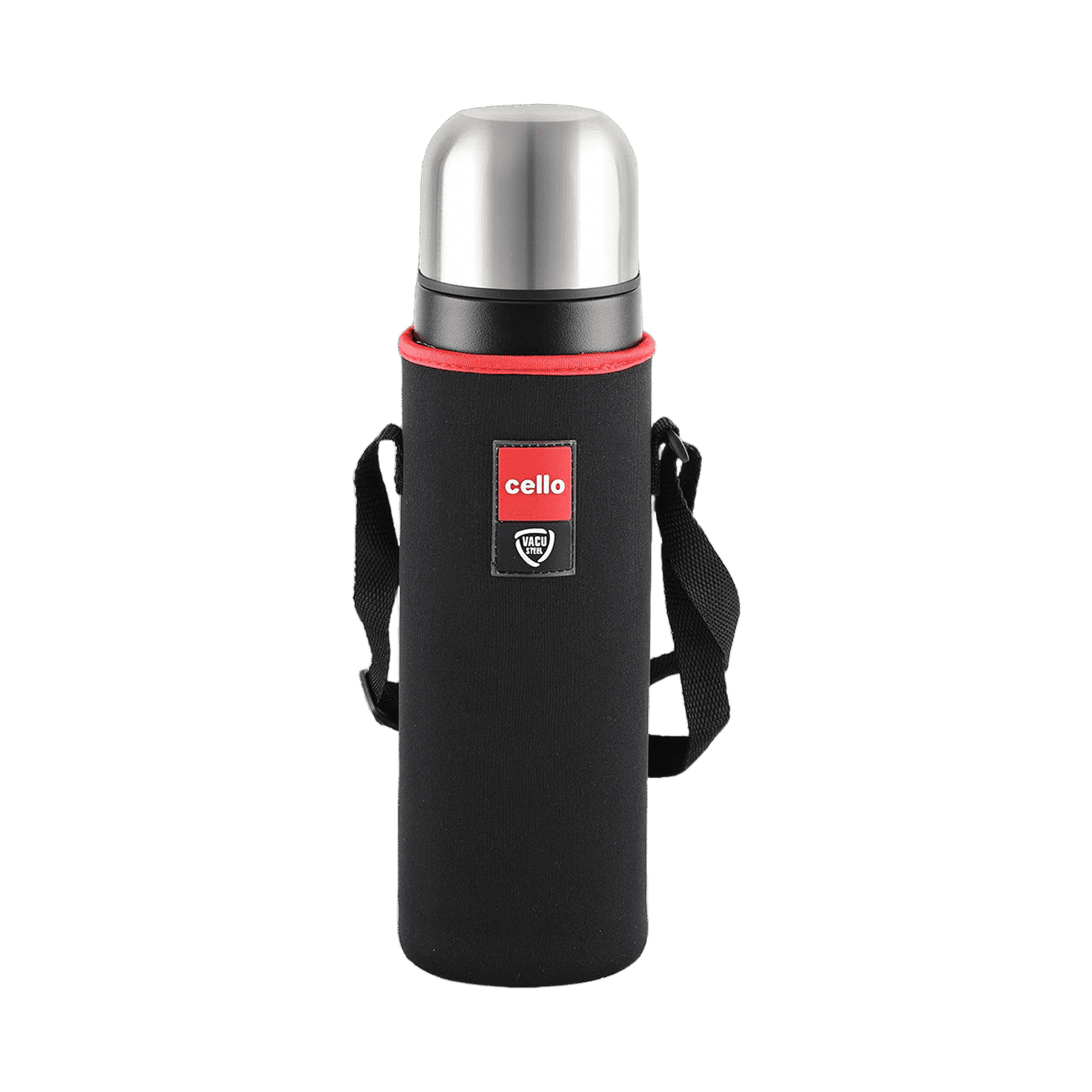 Buy Cello SS Duro Flip Thermos Flask (500ml, Black) Online () At Best Price