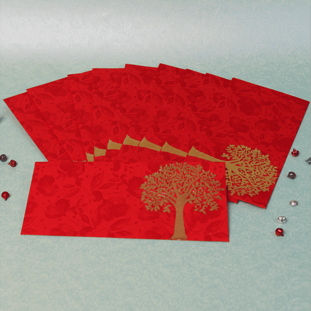 Buy PicFest PicFest Shagun Envelope Lifafas Red Tree 10 pack Online At ...
