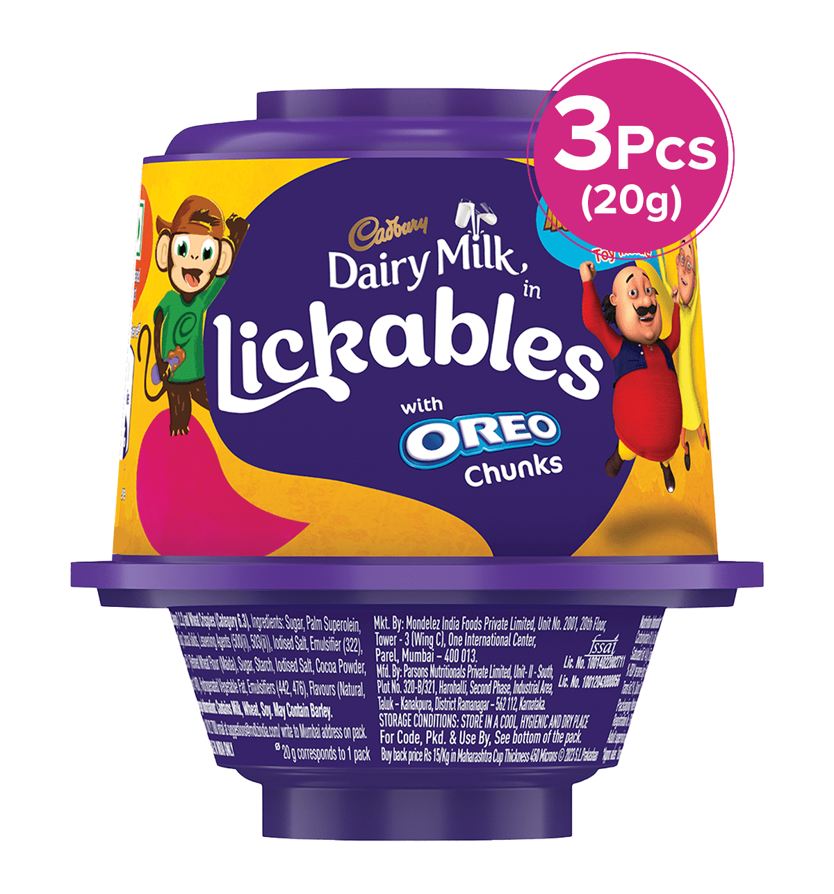 Dairy milk lickables store