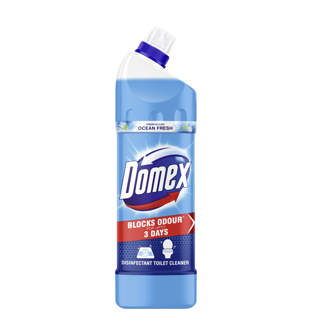 Buy Domex Domex Fresh Guard Disinfectant Toilet Cleaner Liquid Ocean ...