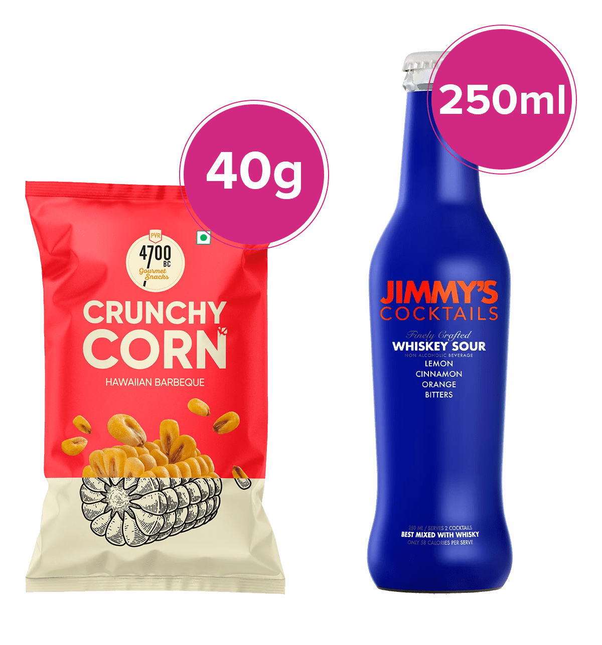 Buy 4700BC 4700BC Crunchy Corn Hawaiian Barbeque & Jimmy's Cocktails ...