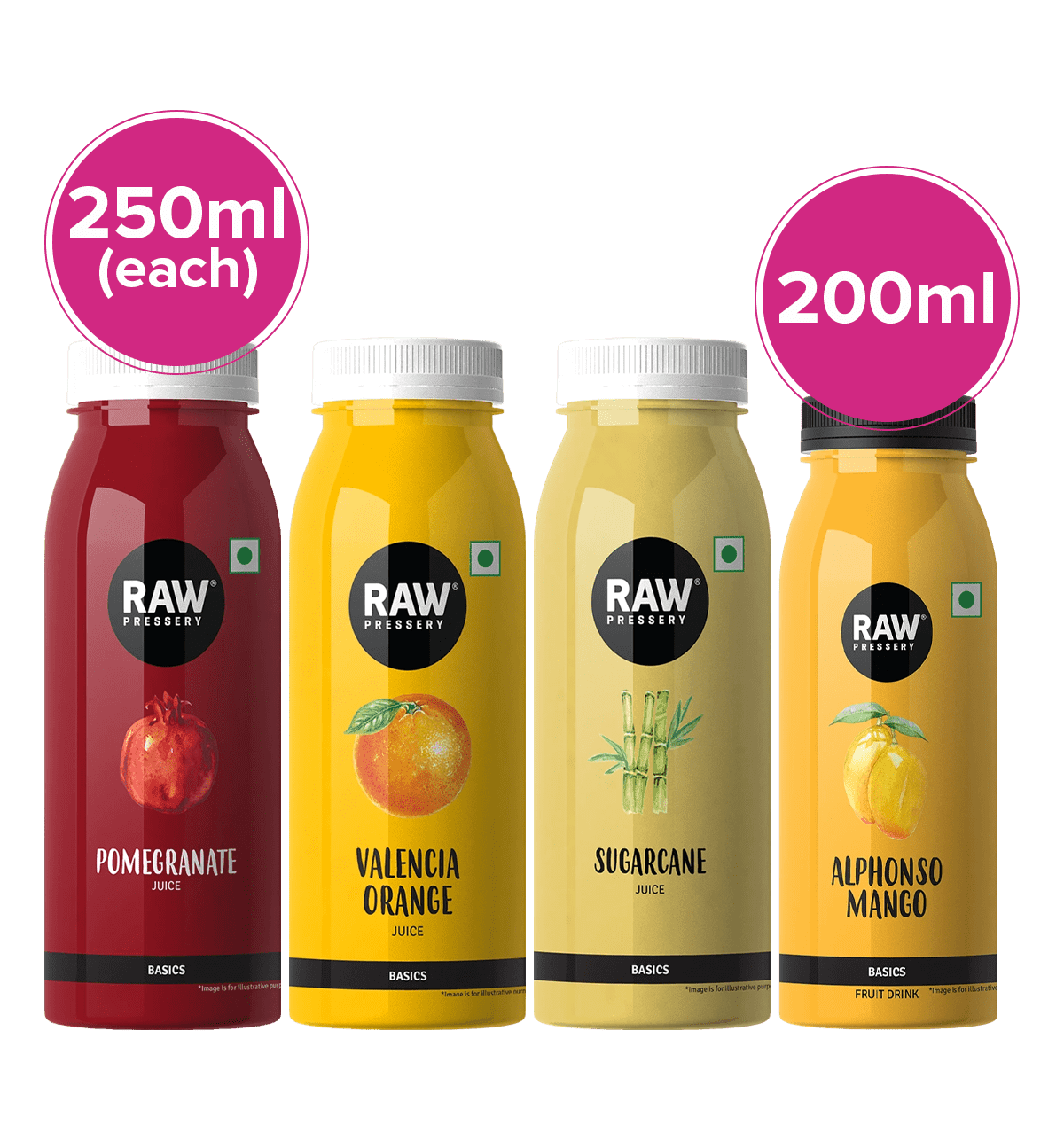 Buy Raw Pressery Raw Pressery Party Combo Valencia Orange, Alphonso ...