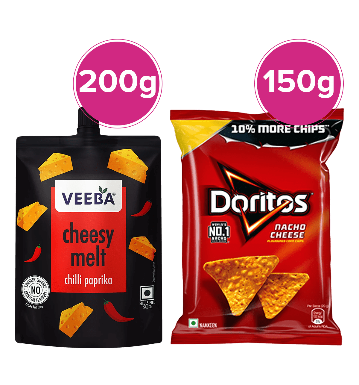 Buy Veeba Veeba Cheesy Melt Chilli Paprika Cheesy Spread & Dressing ...