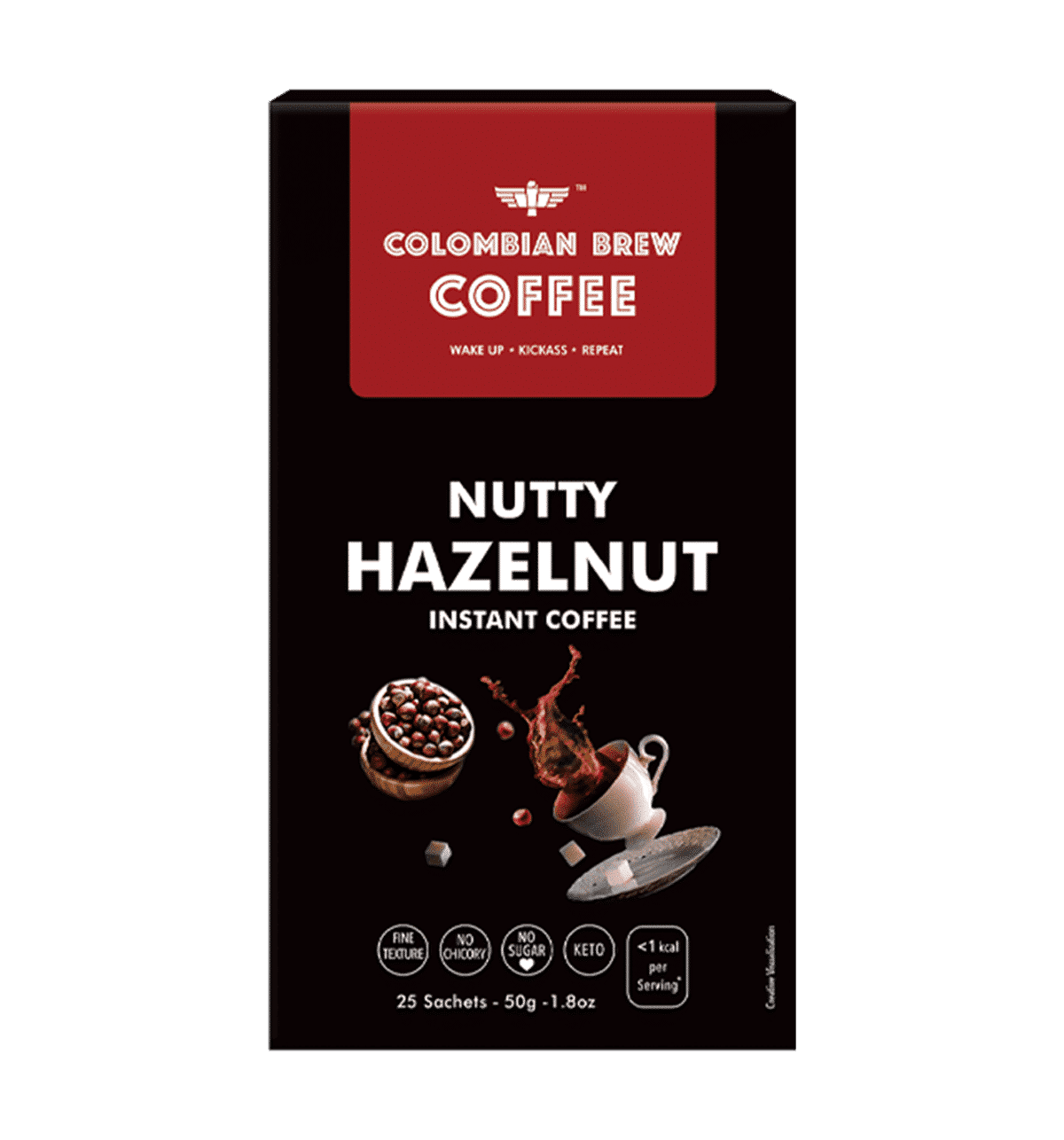 Buy Colombian Brew Coffee Colombian Brew Coffee Hazelnut Instant Coffee ...