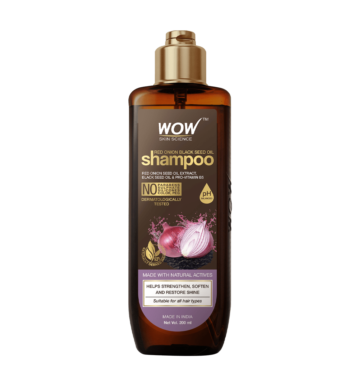 Buy Wow Skin Science Wow Skin Science Red Onion Black Seed Oil Shampoo ...