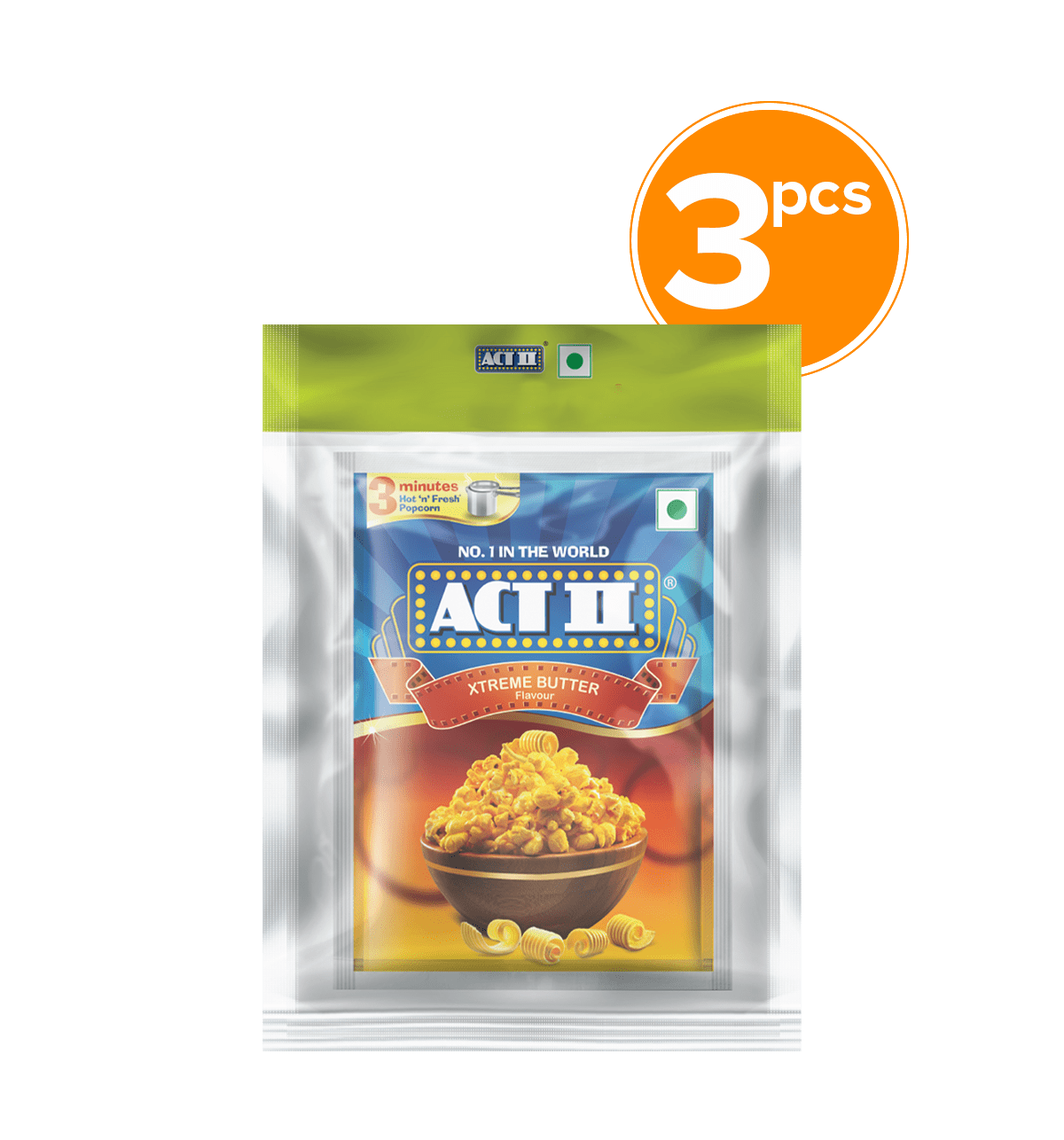 Buy Act II Act II Ipc Xtreme Butter 210 g Online At Rs. 100 | Instant ...