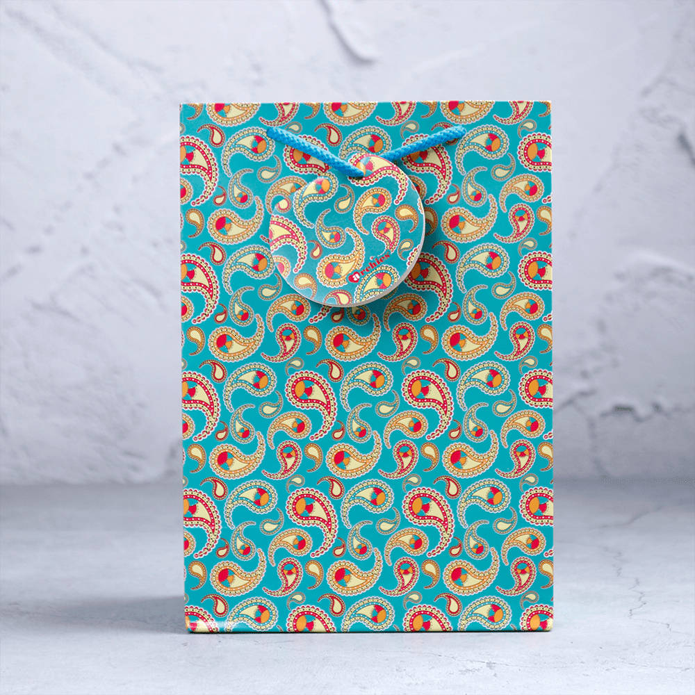 Buy Archies Archies Traditinal Print Meduim Paper Bag 1 Piece Online At ...