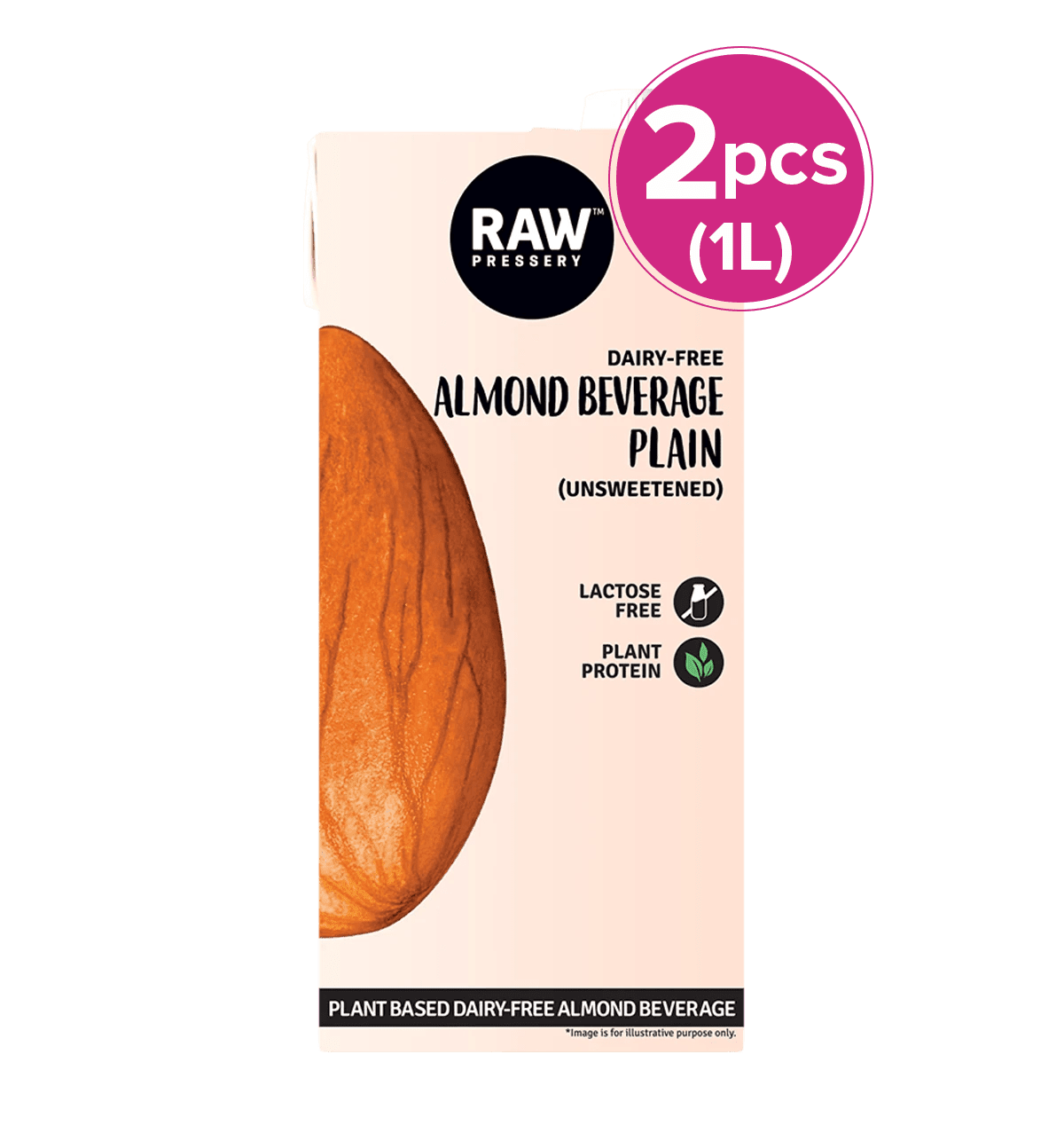 Buy Raw Pressery Raw Pressery Unsweetened Almond beverage 3 pieces ...