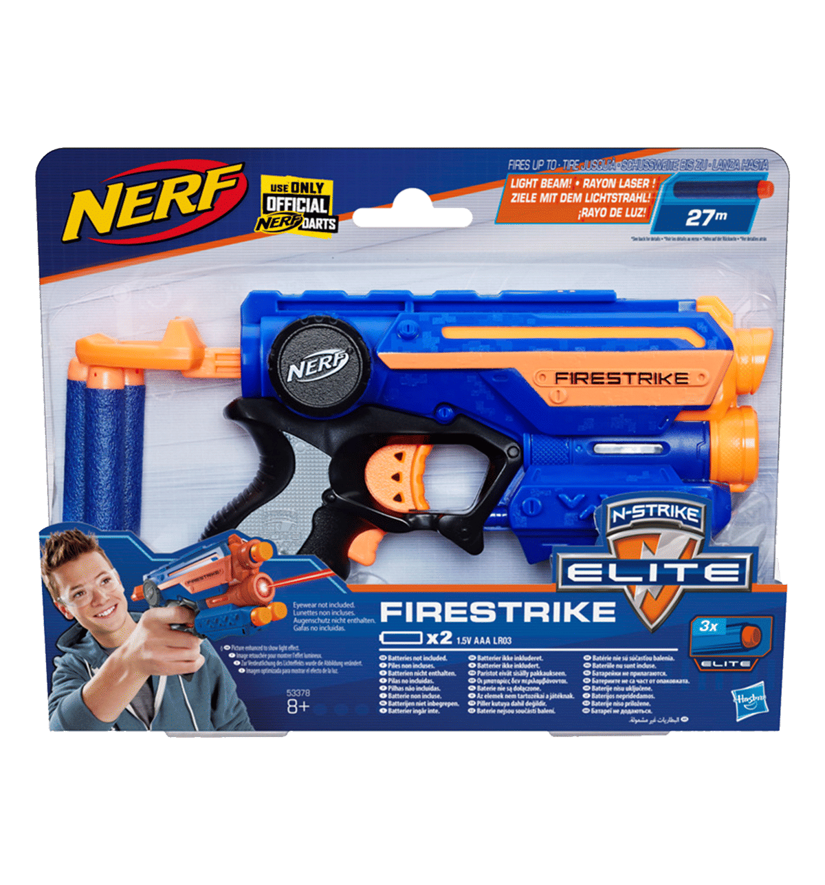 Buy Nerf Nerf NStrike Elite Firestrike Blaster Ages 8 And Up Multicolor ...