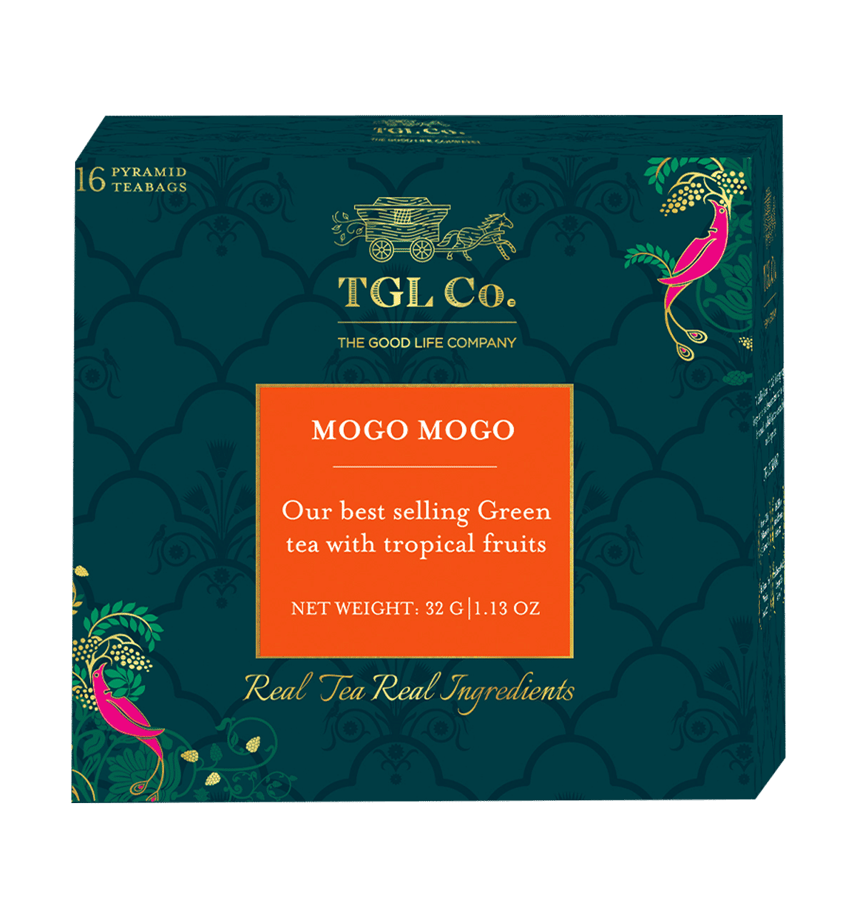 Buy TGL Co. TGL Co. Mogo Mogo Green Tea 16 pieces Online At Rs. 349 ...