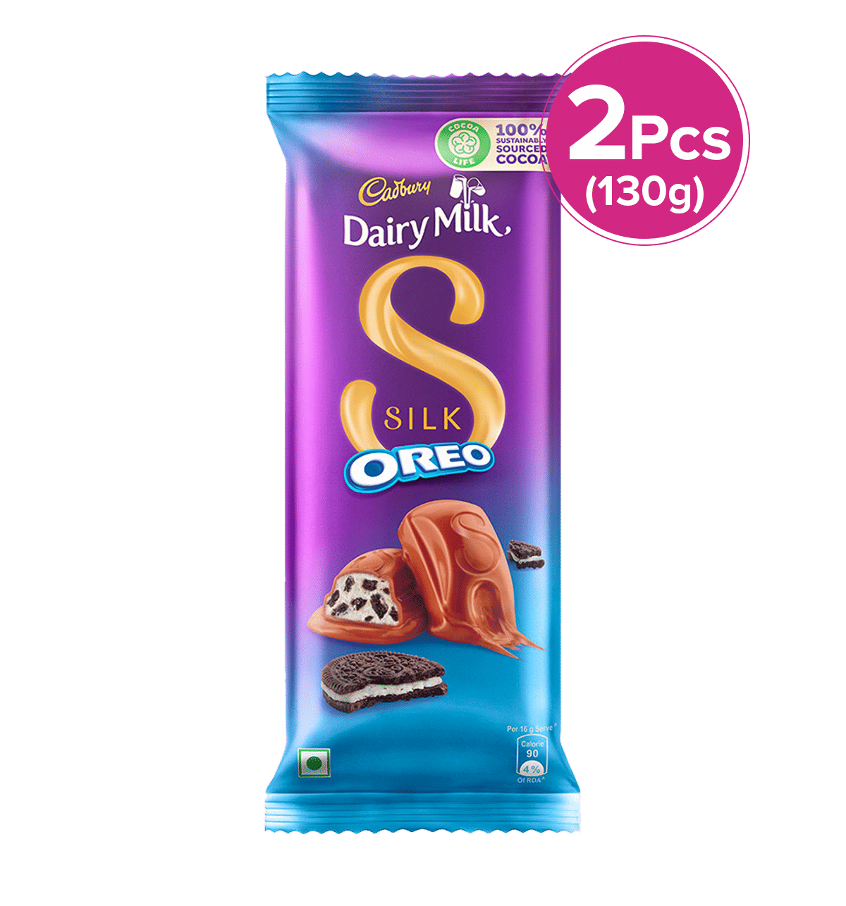 Buy Cadbury Cadbury Dairy Milk Silk Oreo Chocolate Bar 2 pieces Online ...