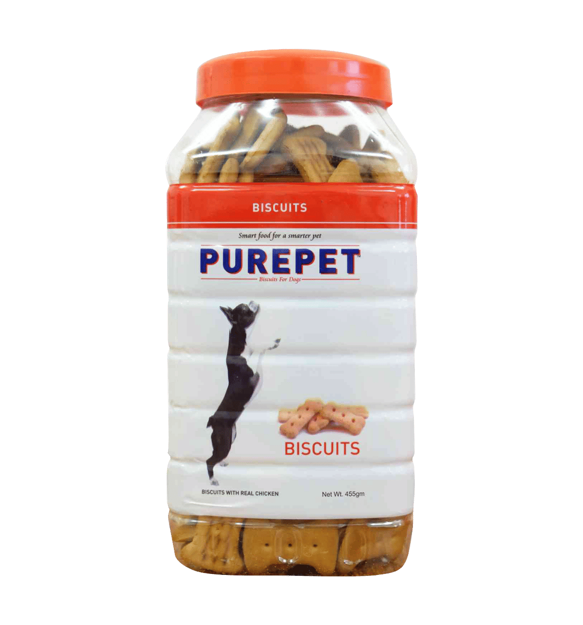 Buy Purepet Purepet Chicken Flavour Real Chicken Biscuitjar 455 Gm Dog ...