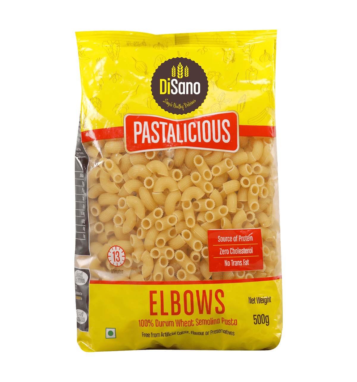 Buy Disano Disano Elbow Pasta 100% Durum Wheat 500 g Online At Rs. 175 ...