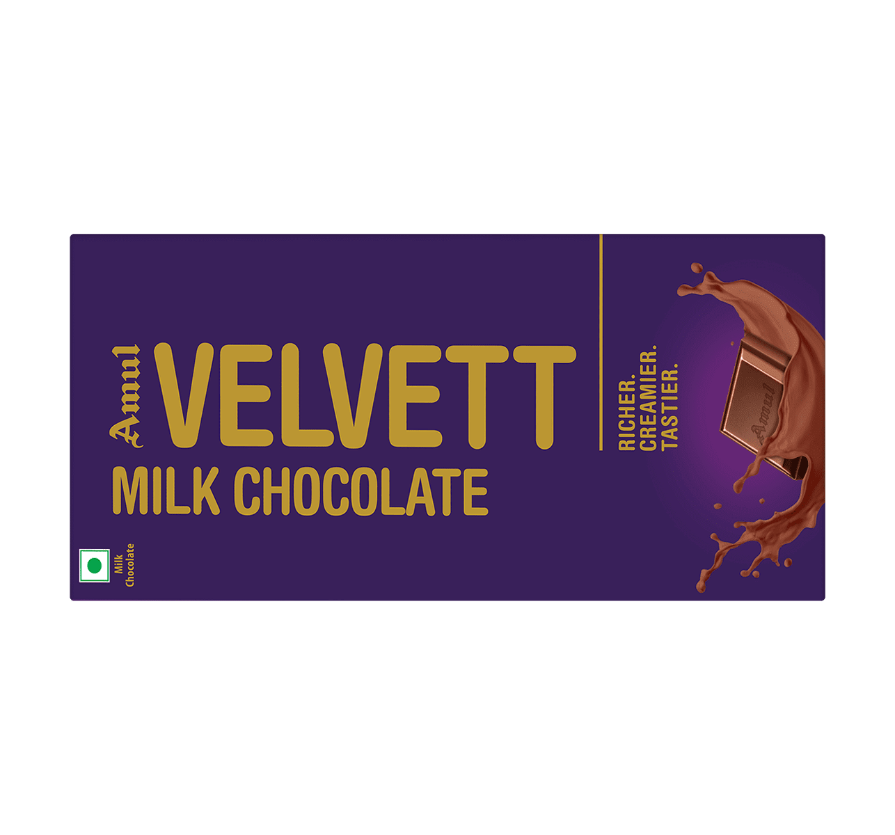Buy Amul Velvet Milk Chocolate undefined Online At Rs. undefined ...