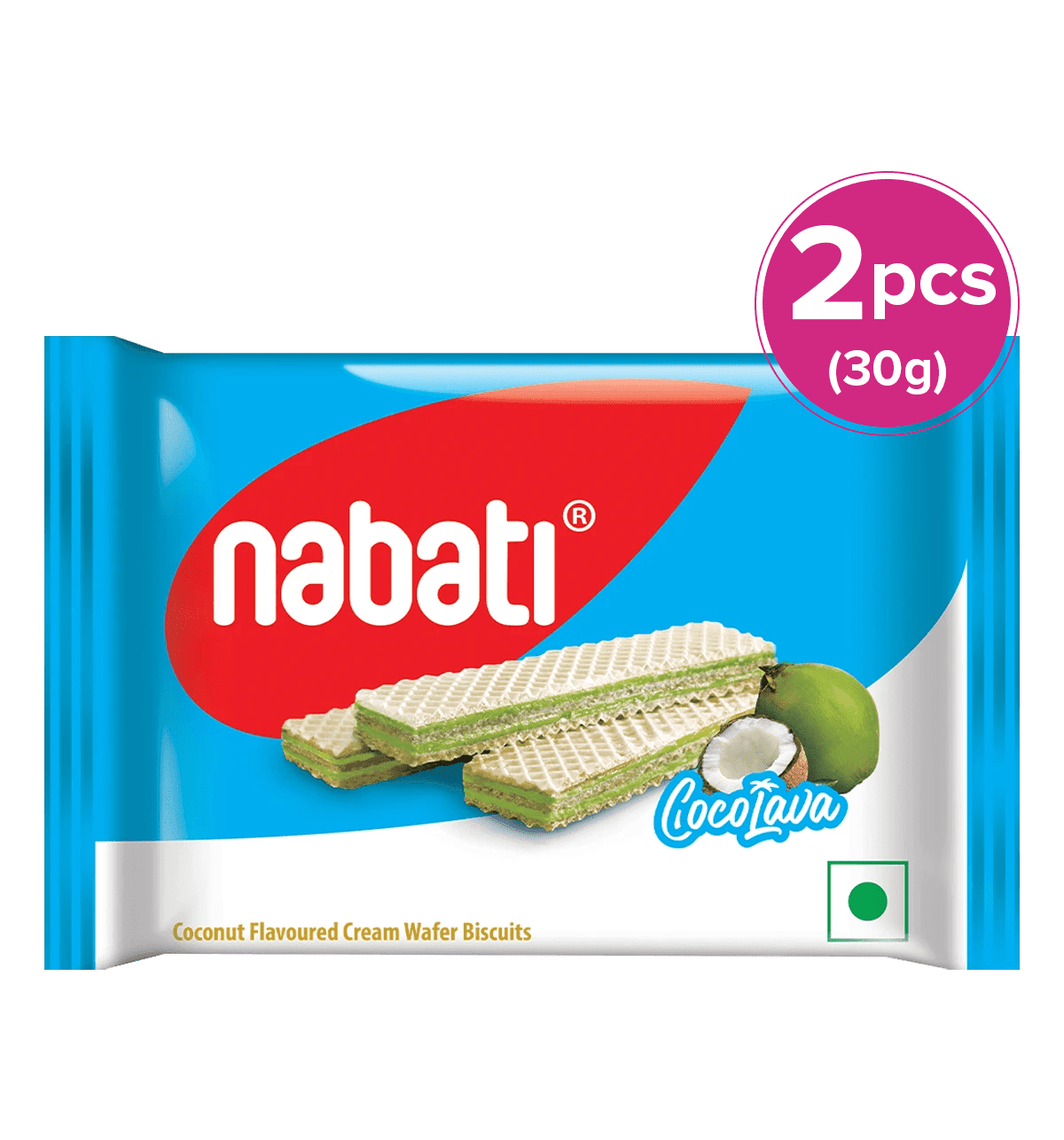 Buy Nabati Nabati Coco Lava Wafer 5 pieces Online At Rs. 50 | Swiggy ...