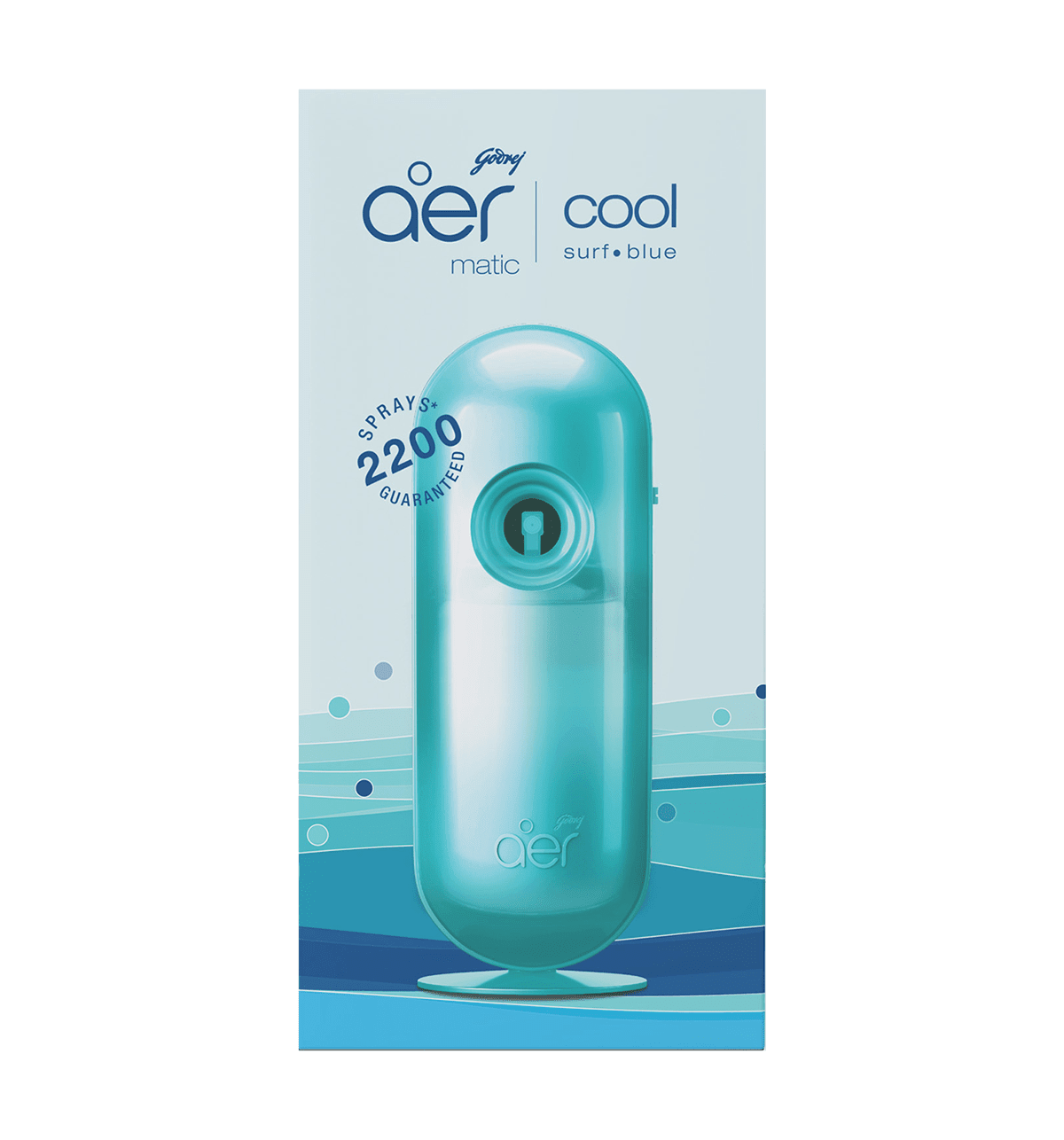 Buy Godrej Aer Godrej Aer Matic Combi - Cool Surf Blue 225 ml Online At ...
