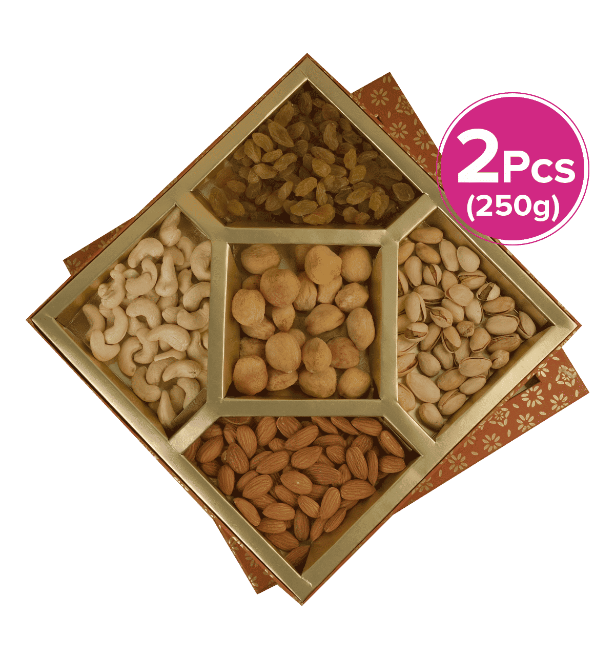 Buy Maya Maya Assorted 5 Shelf Dry Fruit Fusion Gift Pack 2 pieces ...