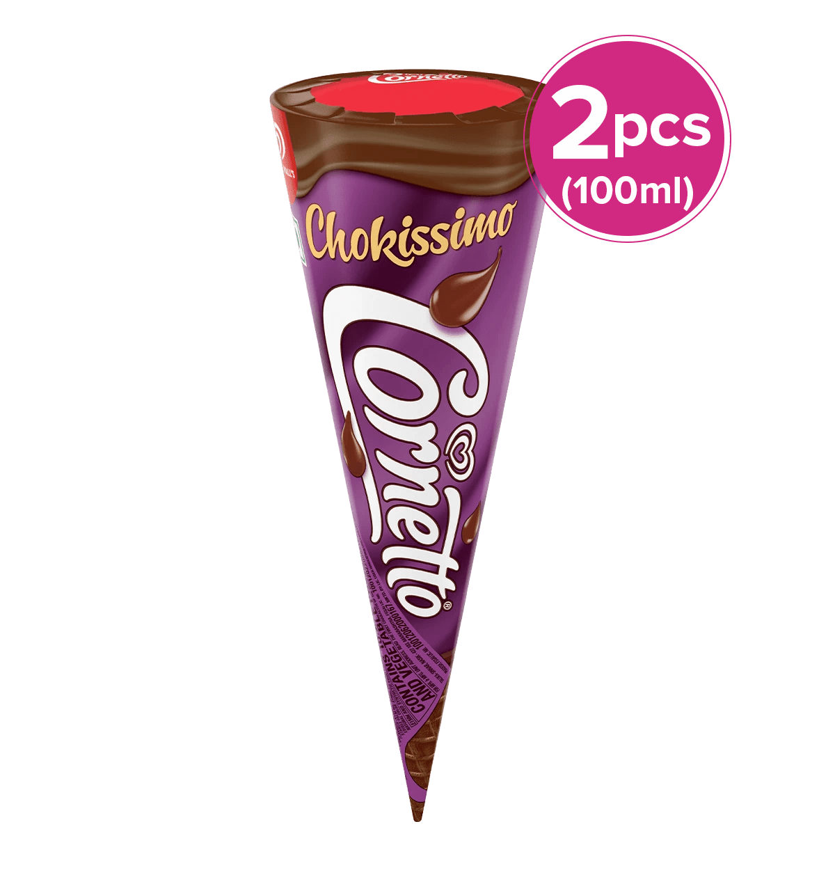 Buy Kwality Wall's Kwality Wall's Cornetto Chokissimo Cone 6 pieces ...