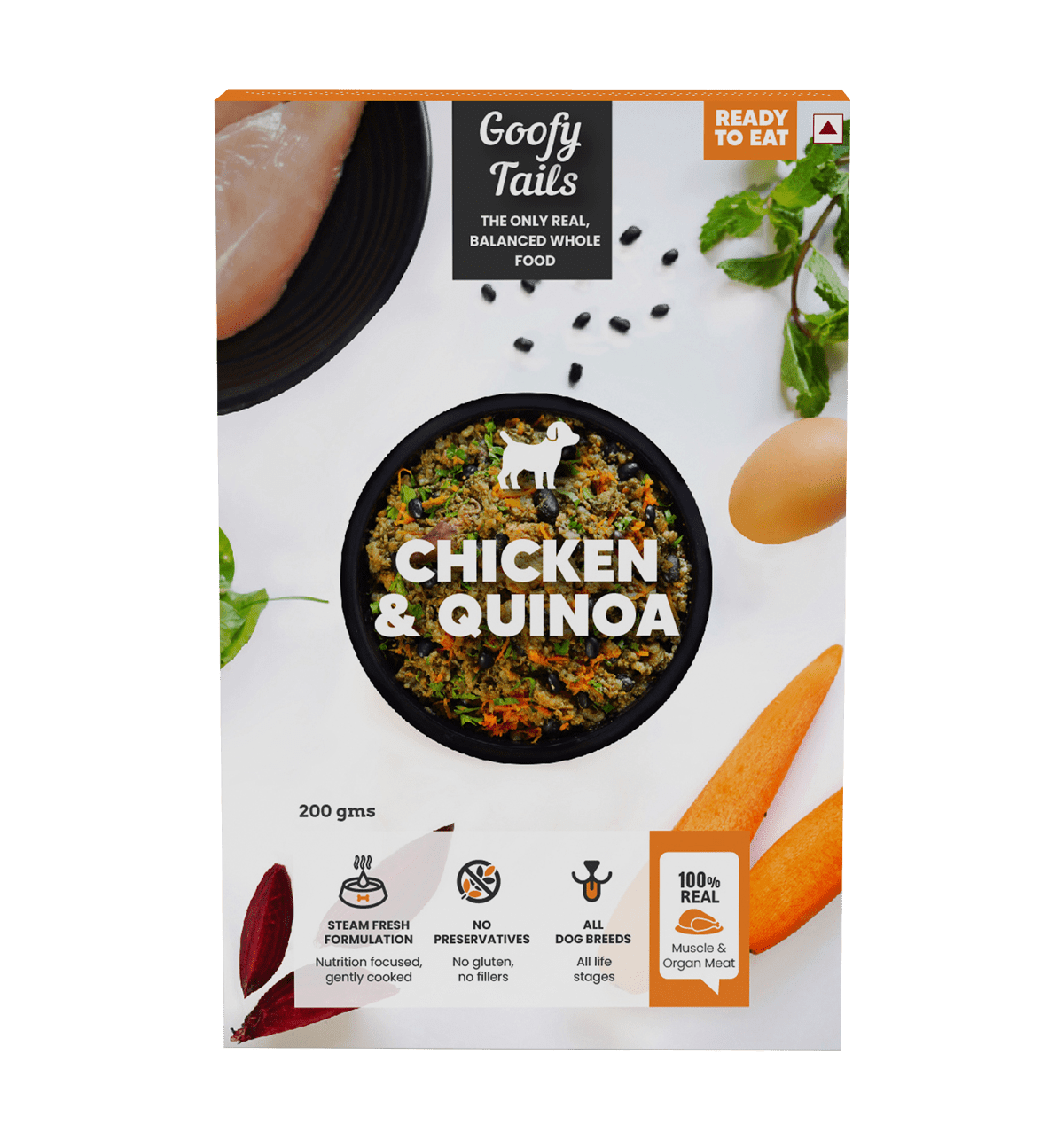 Buy Goofy Tails Goofy Tails Chicken And Quinoa 200G Wet Food Dog Food ...