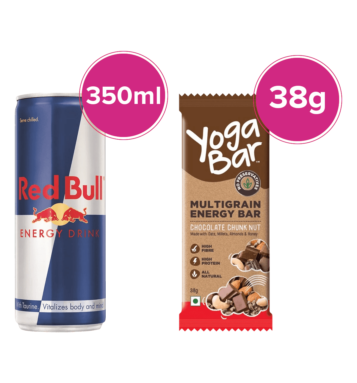 Buy Yogabar Yoga Bar Multigrain Energy Bars Chocolate Chunk Nut & Red ...