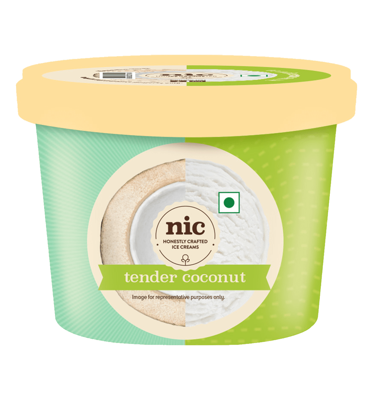 Buy NIC Ice Cream NIC Ice Cream Tender coconut Ice Cream 3 pieces ...