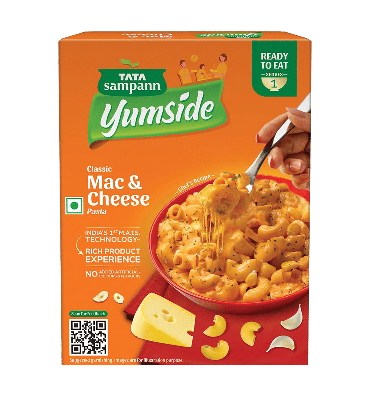 Buy Tata Sampann Yumside Tata Sampann Yumside Classic Mac & Cheese ...