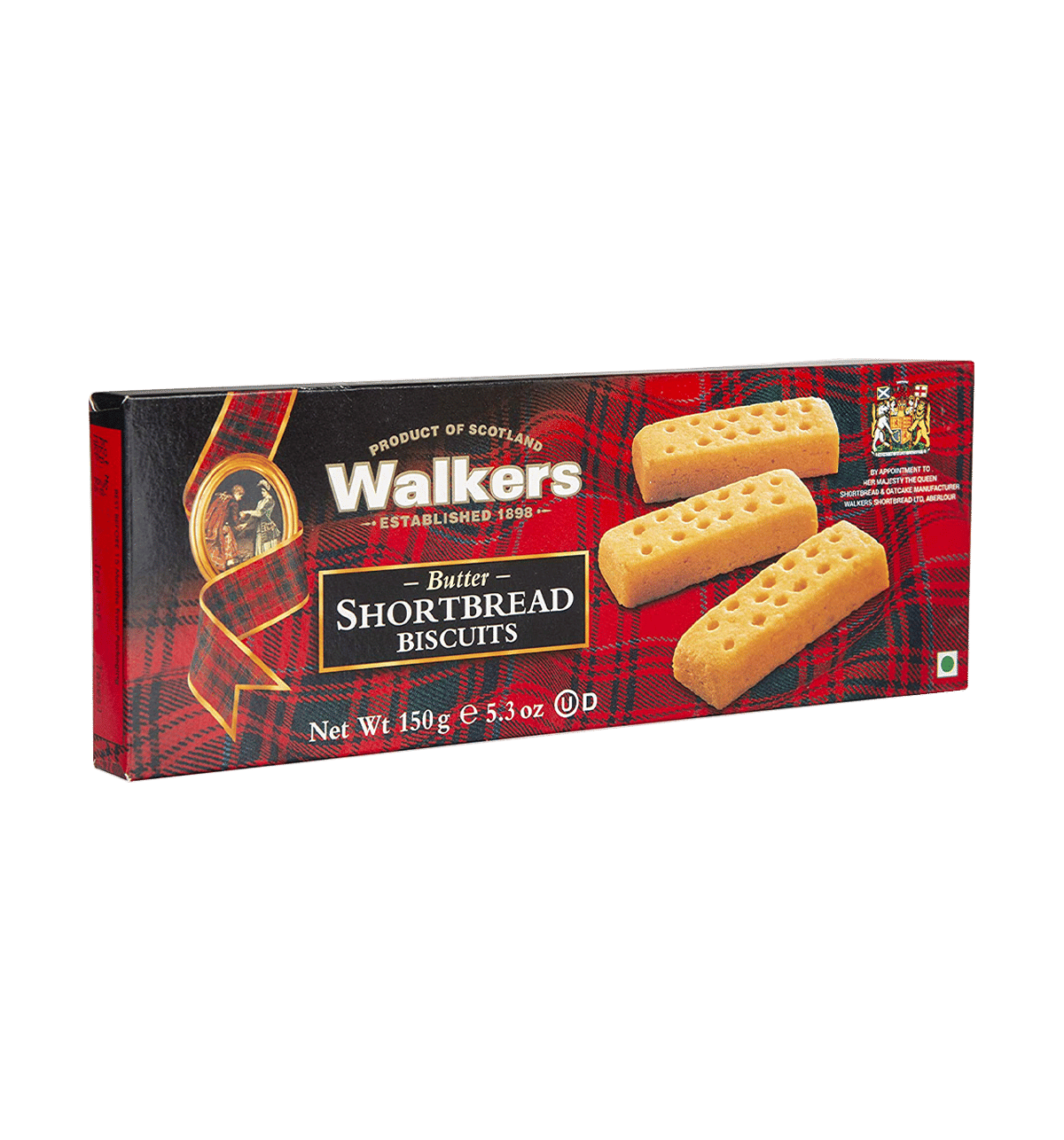 Buy Walkers Walkers Butter Shortbread Biscuits 150 g Online At Rs. 459 ...