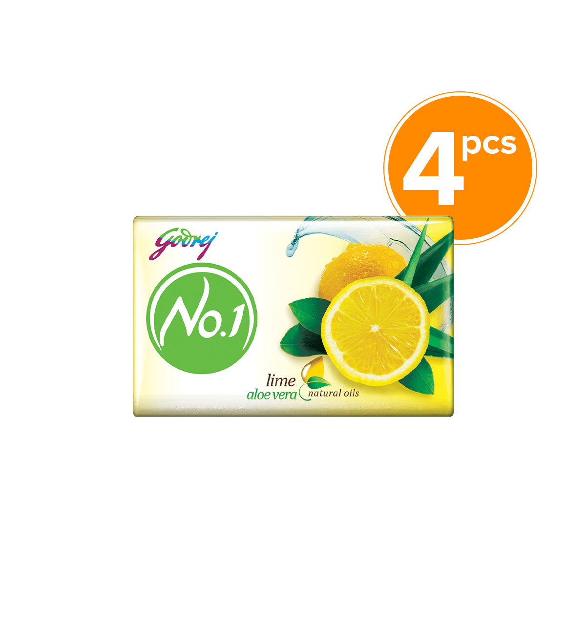 Buy Godrej No.1 Godrej No.1 Lime & Aloe Vera 600 g Online At Rs. 175 ...