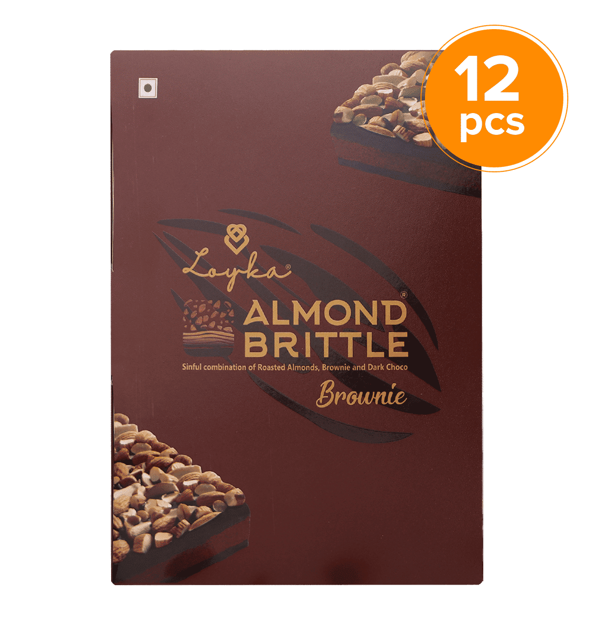Buy Loyka Loyka Almond Brittle Brownie 200 g Online At Rs. 420 ...