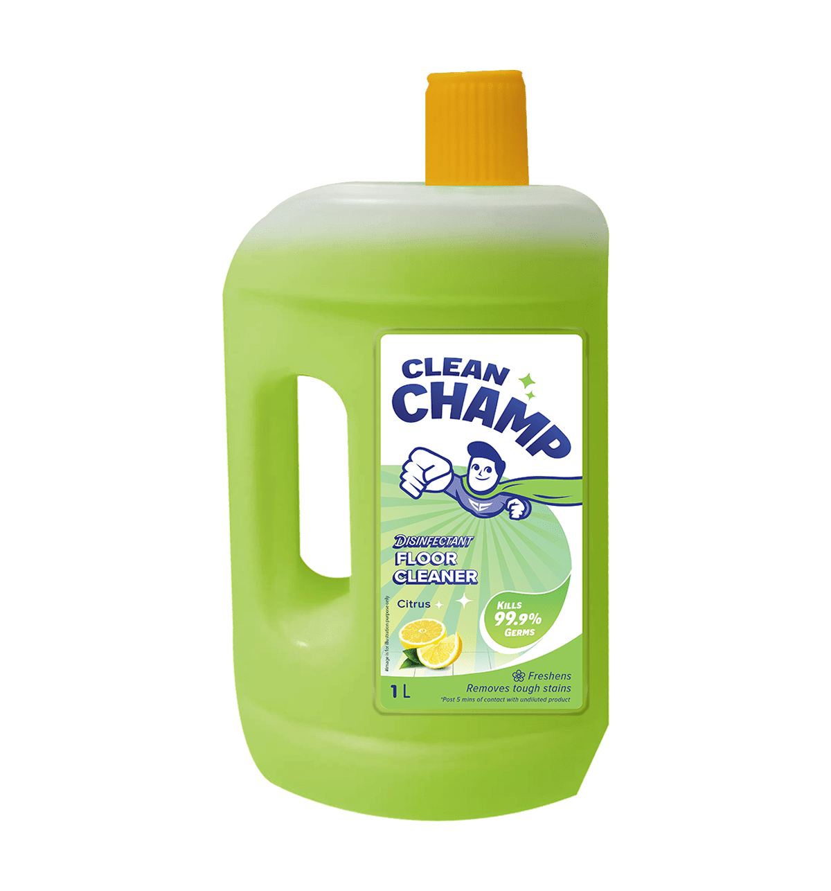 Buy Clean Champ Clean Champ Disinfectant Floor Cleaner Citrus 2 L ...