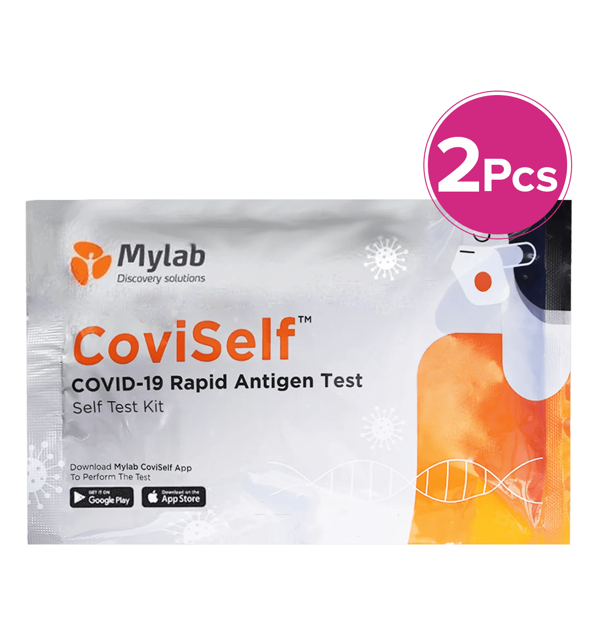 Buy Coviself Coviself Covid-19 Rapid Antigen Testing Kit 2 pieces ...