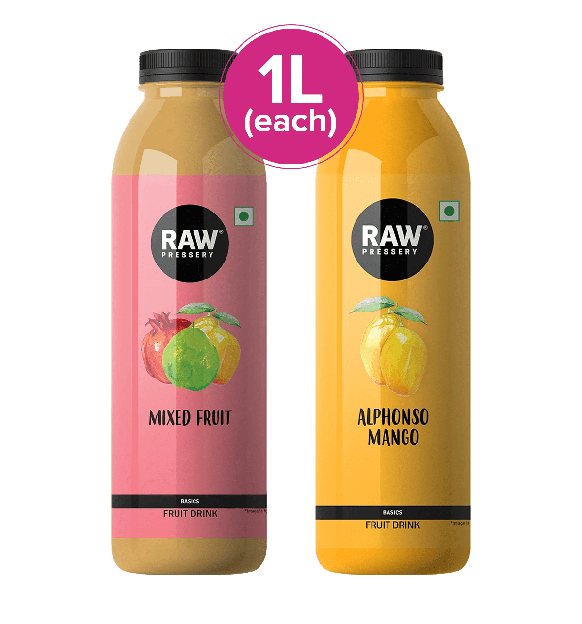Buy Raw Pressery Raw Pressery Party Combo Mix Fruit & Alphonso Mango Juice 1 combo Online At Rs ...