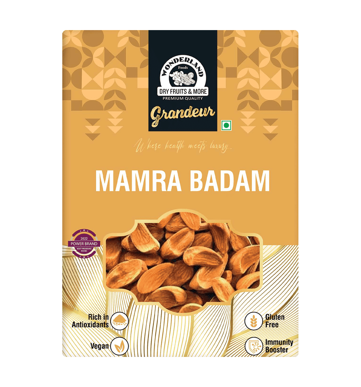 Buy Wonderland Foods Wonderland Foods Mamra Almonds 200 g Online At Rs ...