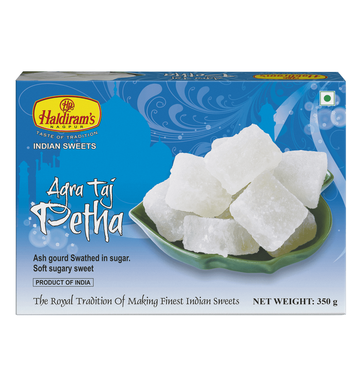Buy Haldiram's Nagpur Haldiram's Nagpur Agra Taj Petha Pouch 350 g ...